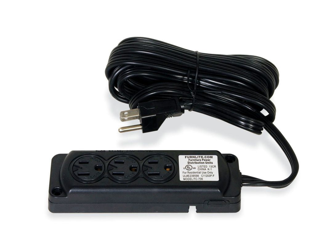 FC-706 - 3 Plug Surface Mount with Child Safety Locks – Furnlite