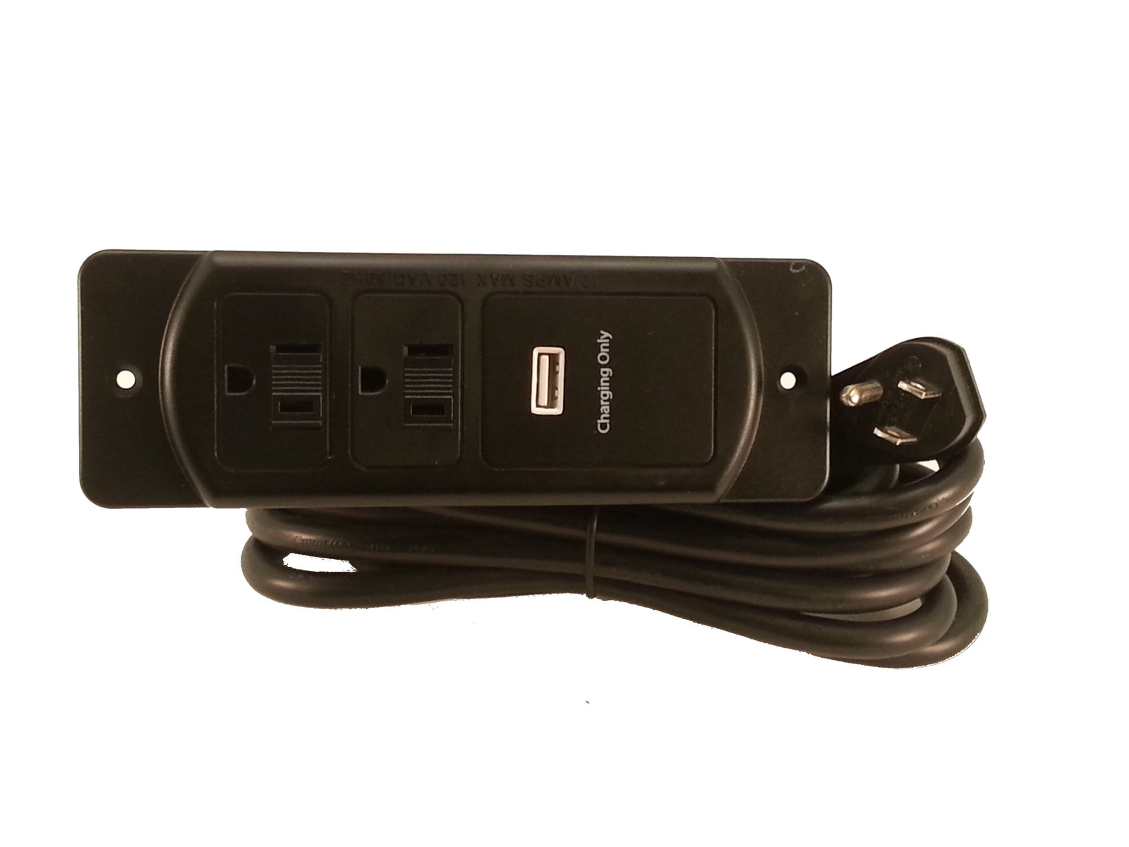 FC-737 - 2 Plug Recess Mount with USB A – Furnlite