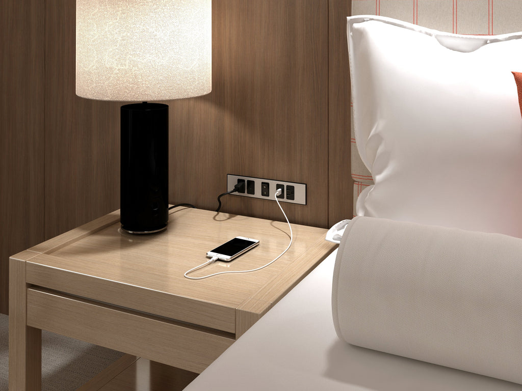 FC-780 - 2 Plug Recess Mount with Rocker Switch, USB A & USB C – Furnlite